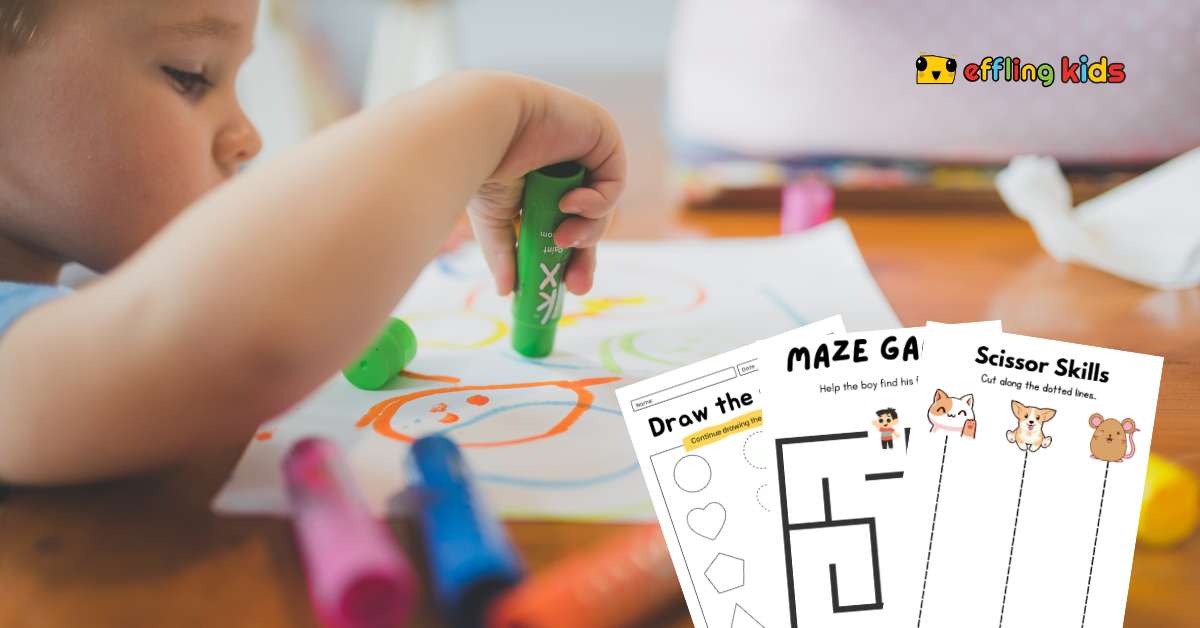 Free Printable Worksheets for Toddlers