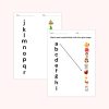 Lowercase Matching Sheets – Effling Kids