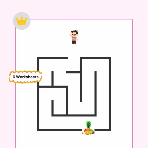 Maze Worksheets for Kids | Fun Puzzle Games for Learning